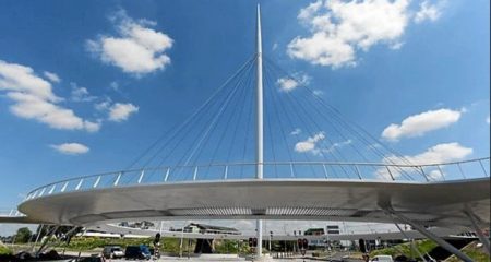 Hovenring - The Floating Circular Cycle Bridge