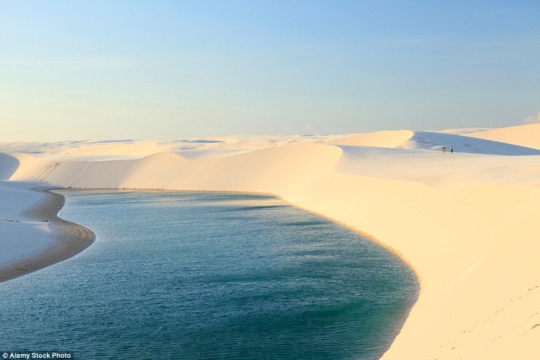Lençóis Maranhenses - Brazilian Sand Dunes Transform into Majestic ...