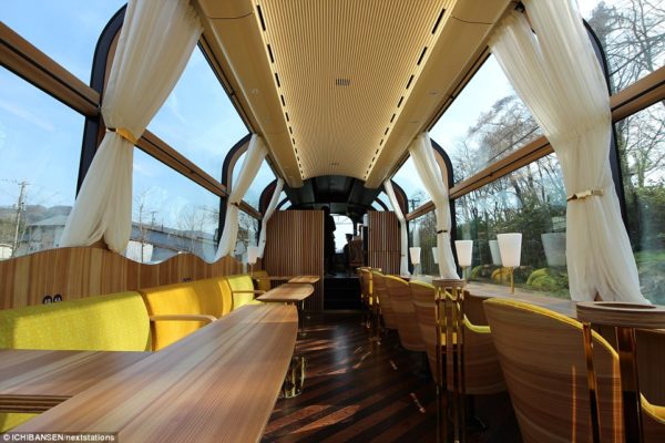 Japan’s First Ever Glass Travel Train