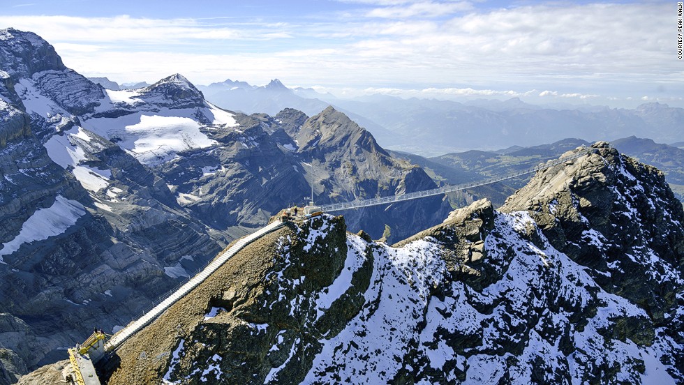 World’s First Suspension Bridge to Connect Two Mountain Peaks