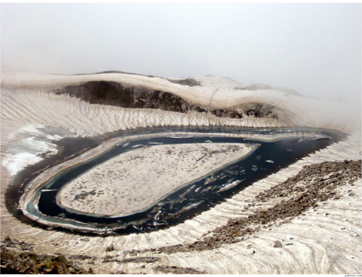 Ansoo Lake: A Natural Wonder Shaped Like a Human Teardrop