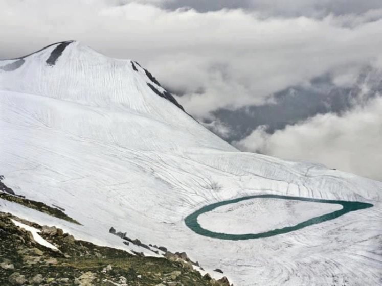Ansoo Lake: A Natural Wonder Shaped Like a Human Teardrop