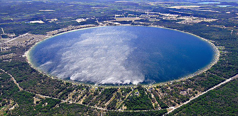 Kingsley Lake - A Circular Lake of Florida - Charismatic Planet
