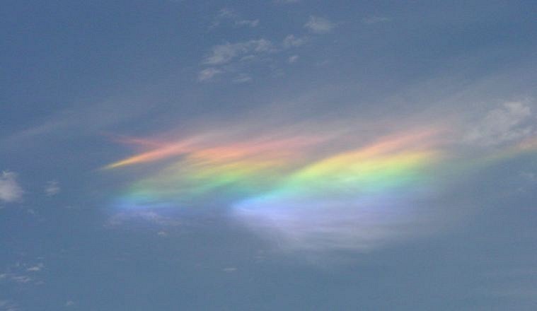 A Once in a Lifetime Event - Fire Rainbow Cloud Sighting