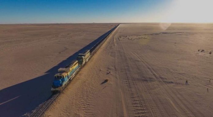 Famous Iron-ore Train Mauritania: The Snake of the Desert